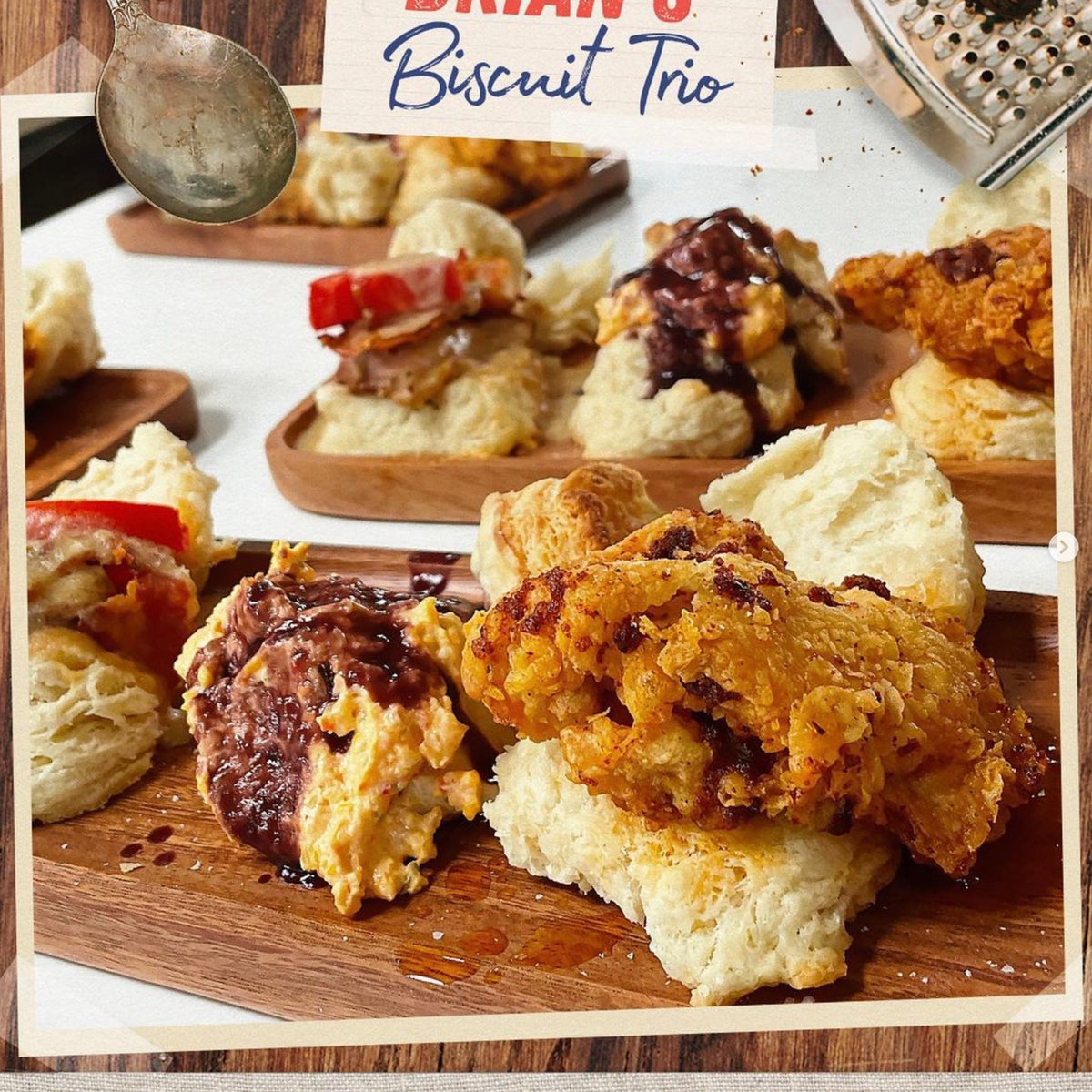 The Biscuit Trio from Episode 1 of The Great American Recipe – B.T ...