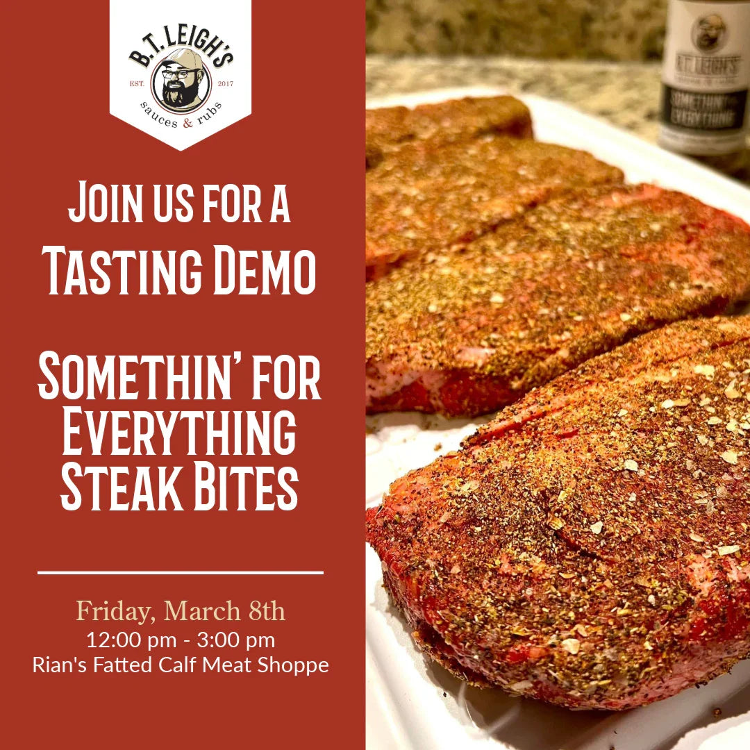 Tasting Demo of Steak Bites at Rian's Fatted Calf | Bowling Green, KY ...